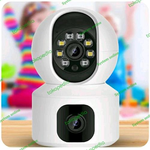 Promo IP Camera CCTV Dual Lensa V380Pro Kamera CCTV Ganda Wifi ColorVu - HANYA CCTV - Jakarta ...