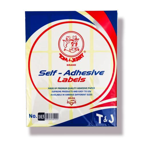 Jual Stiker Label Putih Tom & Jerry - 103, 1 Lembar - Kab. Bogor ...