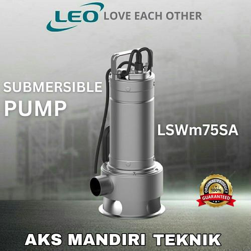Jual Pompa Celup Air Limbah Cutter Stainlees LEO JSWm 200A 2HP 2 inch auto - Jakarta Barat - AKS ...