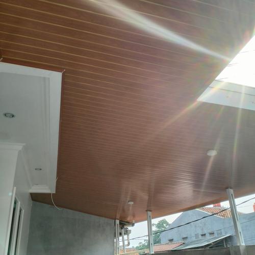 Jual kanopy rangka baja ringan+atap alderon dabble layer+plafon pvc ...