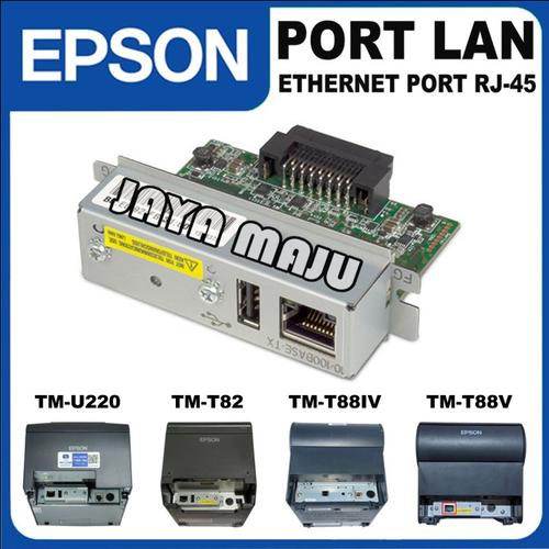Jual PORT LAN - INTERFACE ETHERNET RJ45 PRINTER KASIR EPSON TM-U220 TM ...