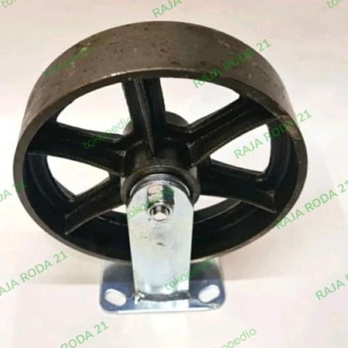 Jual RODA BESI HEAVY DUTY 8"INCH (MATI/TETAP) - Jakarta Barat - RAJA ...