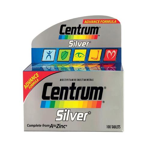 Jual Centrum Silver Multivitamin, 100 tablets (SPORE) Ready - Kota ...