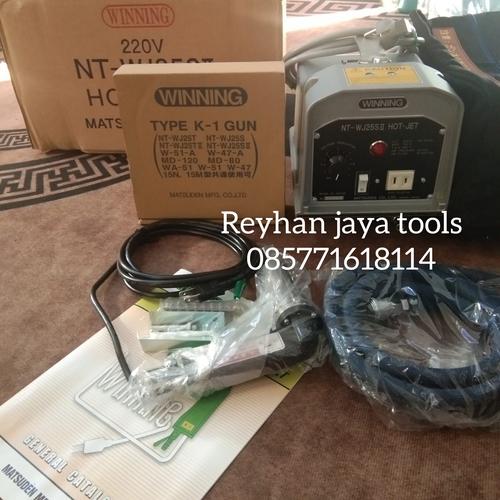 Jual WINNING NT-WJ25S Mesin las Pvc Hot jet 220 Volt Asli Matsuden ...