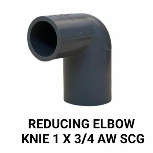 Jual REDUCING ELBOW KENI 1 X 3/4" INCH AW SCG KNIE REDUCER 1x3/4" DIM ...