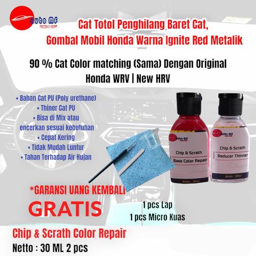 Promo Cat Oles Merah Ignite Red | Penghilang Baret | Honda WRV | New ...