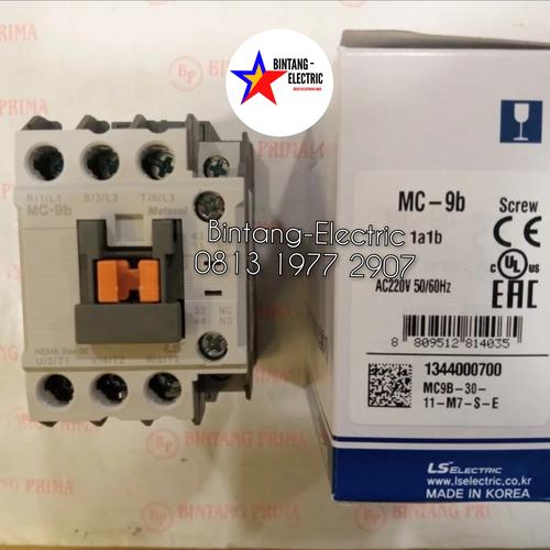 Jual Kontaktor / Contactor Metasol MC-9B 3P 22AF 220V AC LS Electric ...