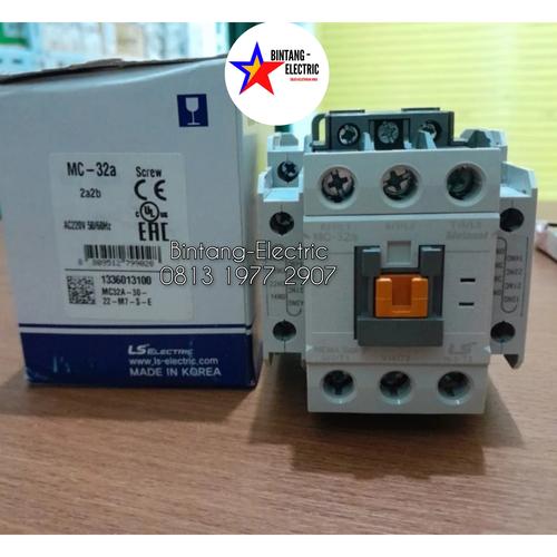 Jual Kontaktor / Contactor Metasol MC-32A 3P 40AF 220V AC LS Electric ...
