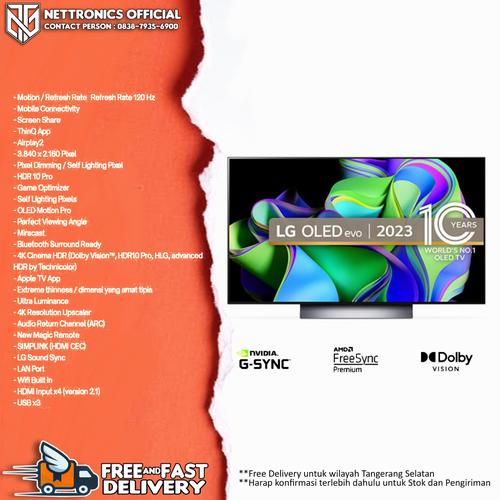 Jual LG OLED 77C3 (2023) - OLED SMART TV 77" 4K UHD HDR OLED77C3PSA - Kota Tangerang Selatan ...