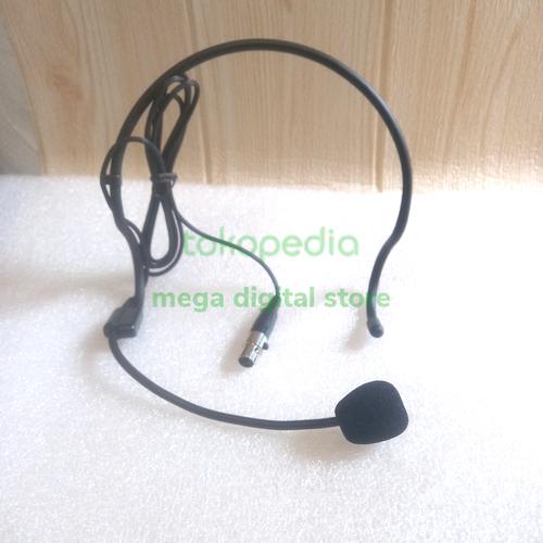 Jual Microphone Headset bando Kabel Jack Colokan Kaki Lubang Pin 3 ...