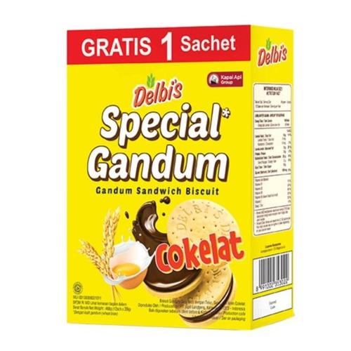 Jual Delbis Special Gandum Sachet (12 Sachet x 39 gram) Gratis 1 Sachet ...
