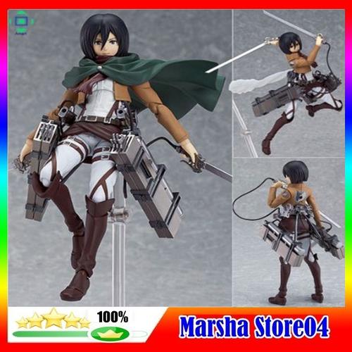 Jual Action Figure Attack on Titan ( Mikasa Ackerman ) PVC High Quality ...