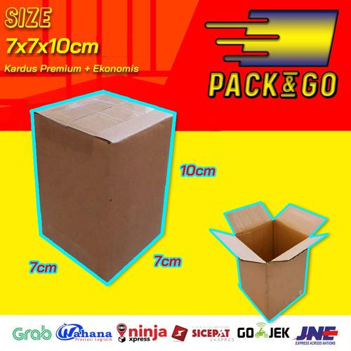 Jual 7x7x10 cm PACKAGING KARDUS karton Kardus Box Baru Packing ...