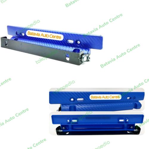 Jual Dudukan Pangkon Tempat Plat Nomor Mobil Biru Universal Berkualitas ...