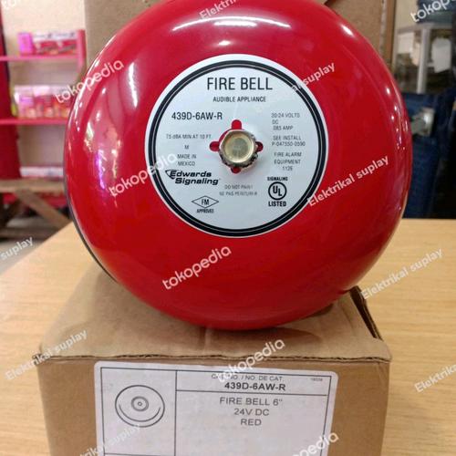 Jual Bell Alarm 439D-6AW-R Edwards Signaling Fire Bell - Jakarta Pusat ...