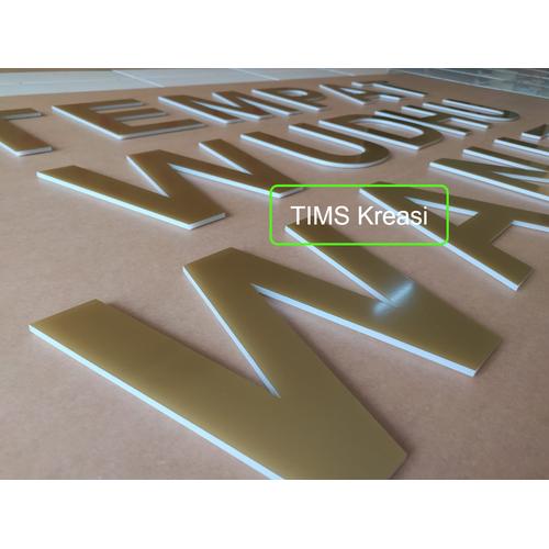 Jual Huruf Akrilik | Cutting Letter Akrilik | Tulisan Timbul Akrilik ...