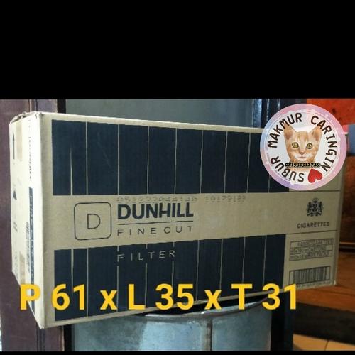 Jual Kardus Dus Box Karton Besar Jumbo ex Rokok Dunhill Tebal Kokoh ...