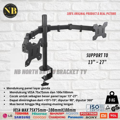 Jual bracket breket braket stand laptop dan tablet holder multifungsi ...