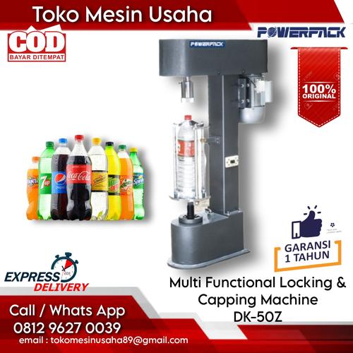 Jual Capping Machine / Mesin Penutup Botol Plastik DK-50Z POWERPACK ...