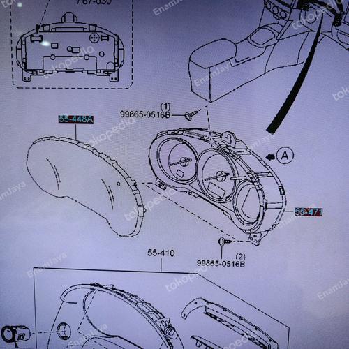 Jual Mazda Genuine Parts Speedometer Mazda CX5 KE - Item 55471 ...