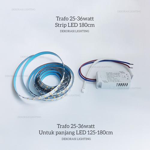 Jual Led strip trafo driver sparepart untuk servis lampu dinding ...