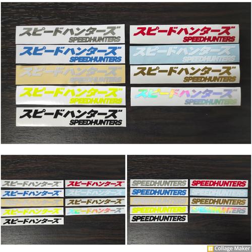 Jual Stiker speedhunters | Stiker Cutting visor helm speedhunters - Kab ...