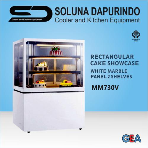 Jual GEA Rectangular Cake Showcase MM-730V / MM730V / MM 730V / Pendingin - Kota Surabaya ...