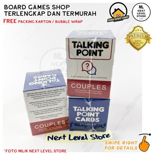 Promo Talking Point Cards Couples Pack for Couple Pasangan Board Card Game - Kota Surabaya ...