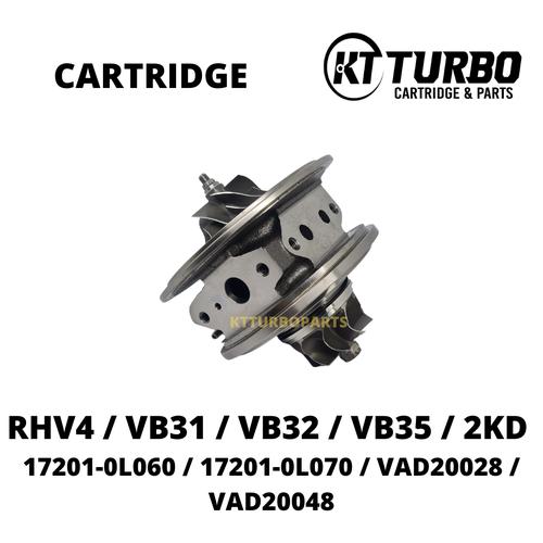 Jual Cartridge Core Turbo RHV4 VB31/32/35 2KD 17201-0L070/60 [KT Turbo ...