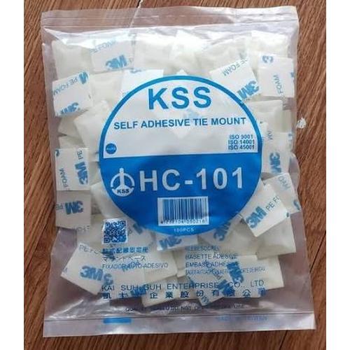 Jual Tie Mount / Self Adhesive HC-101 HC-102 HC-103 KSS Putih - HC -101 ...