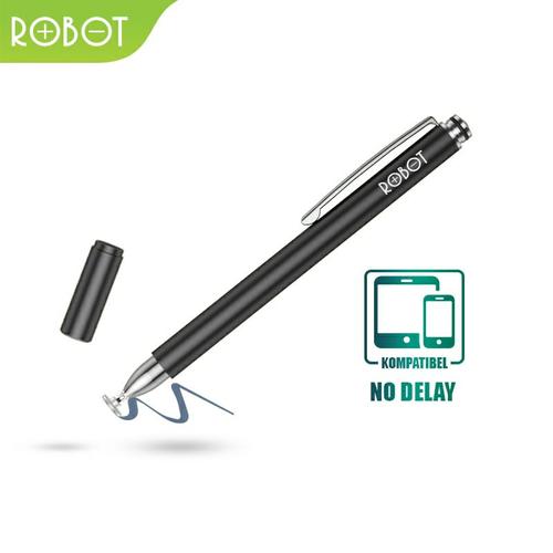 Jual ROBOT RSP02 Universal Capasitive Stylus Pen Black For Mobile dan ...