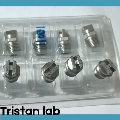 Jual Nozzle V jet Stainless 1/4 11001 ) Nozzle Jet Flat Fan Spray V 1/4 ...