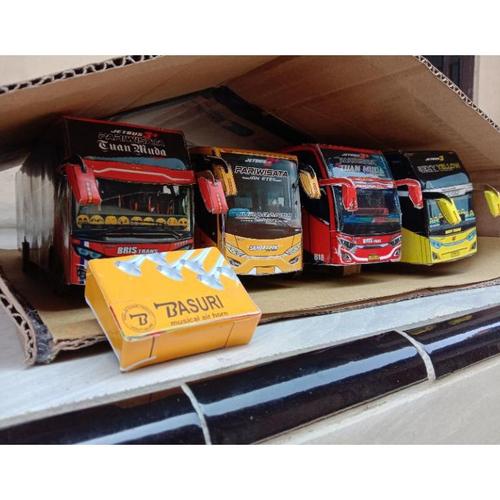 Jual Miniatur Papercraft Bus Bris Trans Tuan muda,Sandpaper Jan etes ...