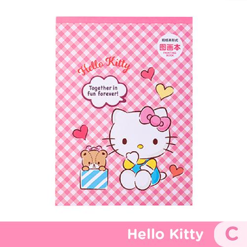 Promo TOKKADO Sanrio Drawing Book Buku Gambar A4 Lukis Painting Sketch ...