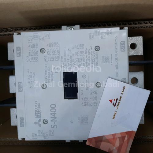Jual SN400,SN-400,S-N400(220/380Vac),Contactor Mitsubishi - Jakarta ...