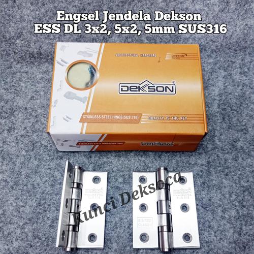 Jual Engsel Dekson ESS DL 3x2,5x2,5mm SUS 316 / engsel Jendela ...