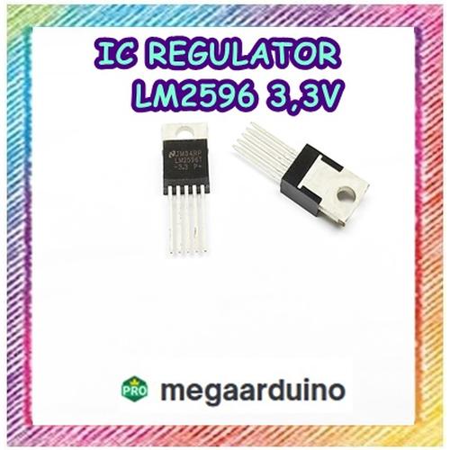 Jual IC LM2596 3.3v LM2596-3.3V TO-220 LM2596T-3.3 3.3volt 3,3volt TO 220 - Kota Semarang ...
