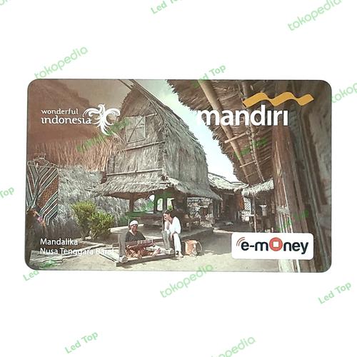 Jual Emoney kartu original mandiri untuk Belanja transportasi umum ...