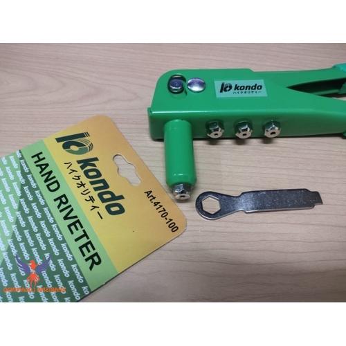 Jual Tang ripet | Tang rivet Alumunium Riveter Rivetter KONDO 4170-100 ...
