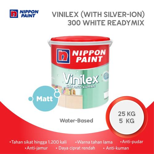 Jual Cat tembok vinilex silver-ion 300 white 5kg - Kota Depok - Toserba ...