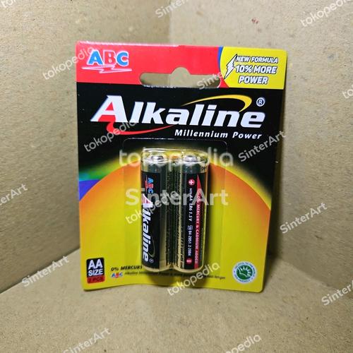 Jual ABC Alkaline AA A2 Batu Baterai besar R6 Alkalin kecil isi 2 pcs set - Kota Bandung ...
