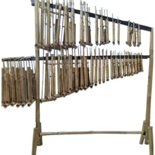 Jual ALAT MUSIK TRADISIONAL ANGKLUNG 43 NADA BAMBU TALI & BAMBU HITAM ...