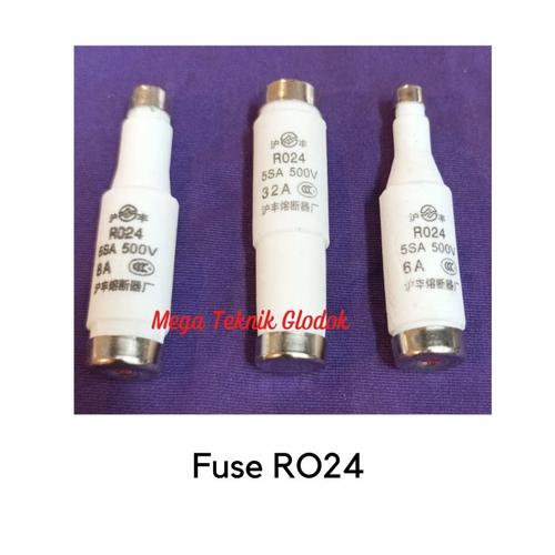 Jual Fuse keramik RO24 / R024 bentuk botol 500v - 32A - Jakarta Barat ...