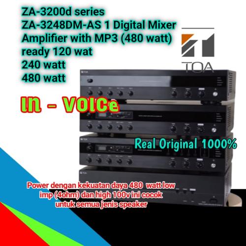 Jual Power Amplifier 240 W TOA ZA-3224DM-AS 1 Digital Mixer Amplifier ...