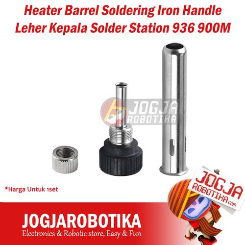 Jual Heater Barrel Soldering Iron Handle Leher Kepala Solder Station ...