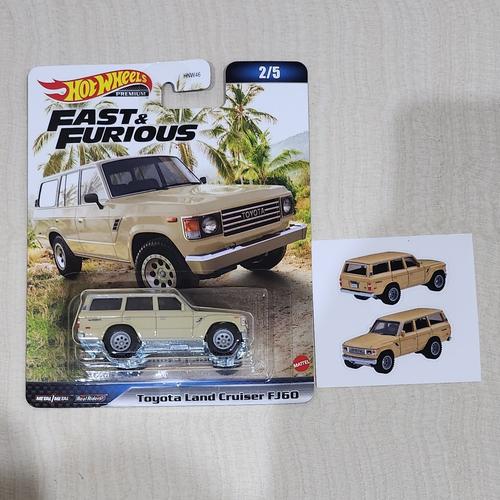 Jual Hot Wheels Premium Toyota LC FJ 60 F&F Japan Card + exclusive ...