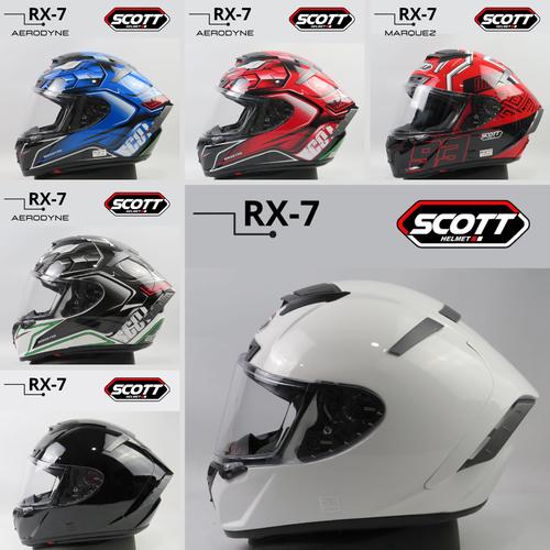 Promo HELM SCOTT RX 7 FULL FACE / HELM FULL FACE (LIMITED EDITION ...