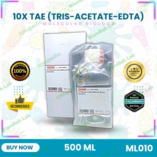 Jual 10X TAE (Tris Acetate EDTA) Buffer, 500 ml - Kab. Bogor - Bismillah Lab | Tokopedia