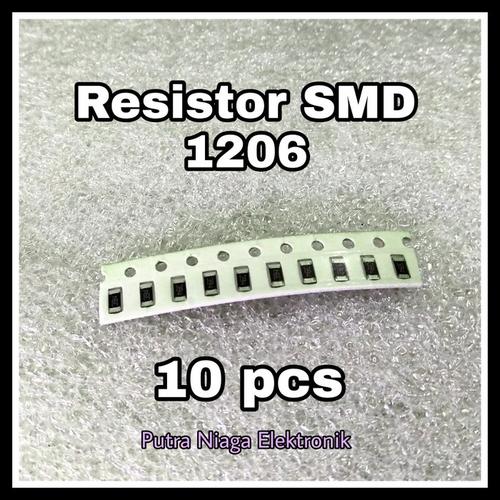 Jual (10pcs) Resistor SMD 1206 0,1 Ohm 0,1R 0.1 Ohm 0.1R Code Marking ...