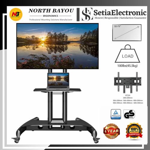 Jual Bracket Standing TV 32 43 50 55 60 65 70 75 inch North Bayou NB ...